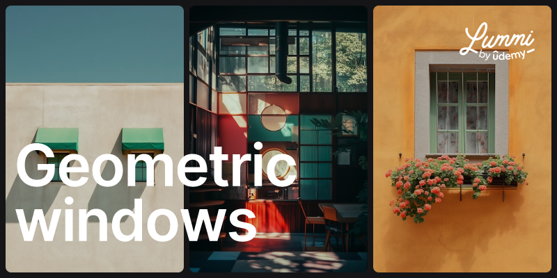 Geometric Windows Images — Free HD Download on Lummi